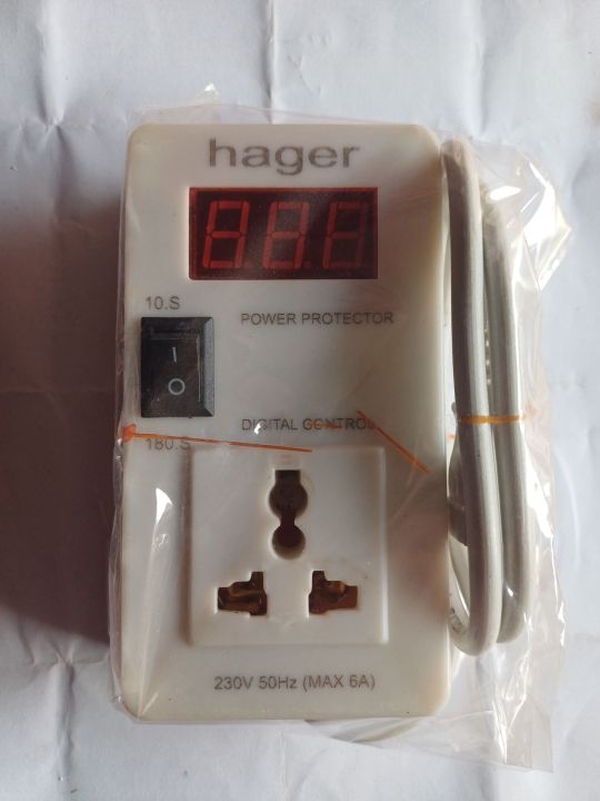 Hager Automatic Digital Power Protection, Over & Under Voltage ...