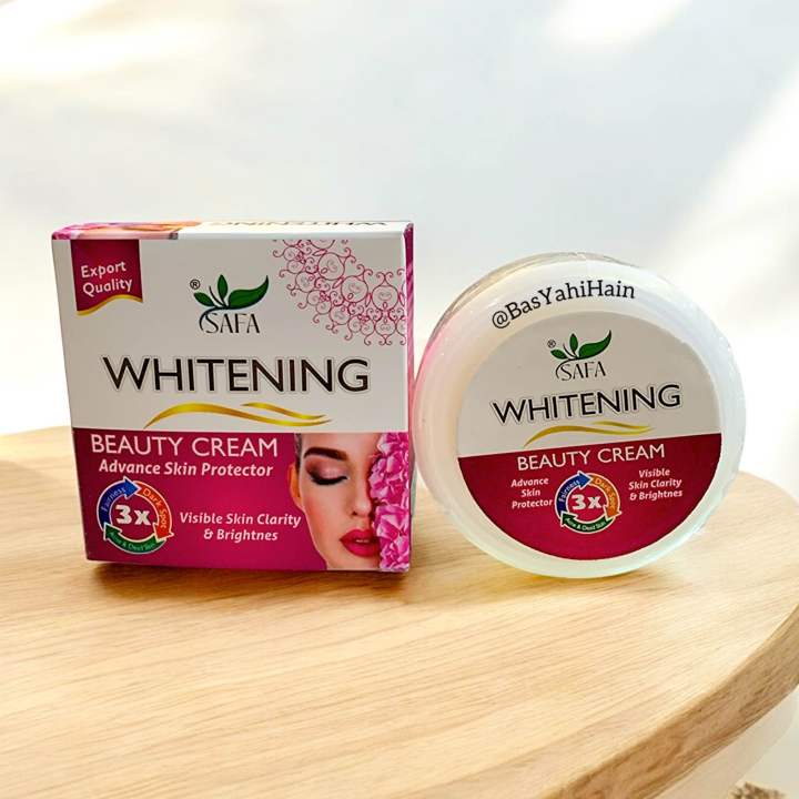 Safa Beauty Whitening Cream Advance Skin Protector With 3X Coverage For ...