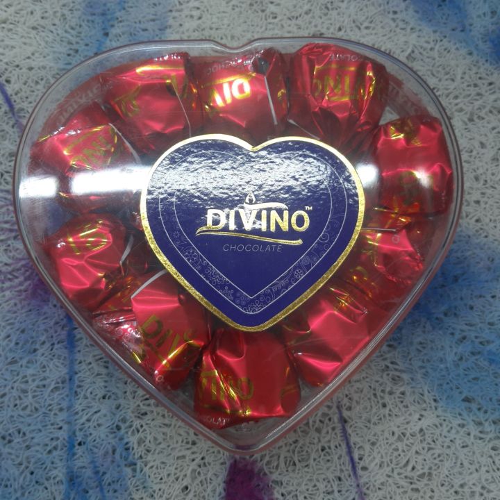 Divino chocolate love 1boxx 10ppis chocolate | Daraz.com.bd