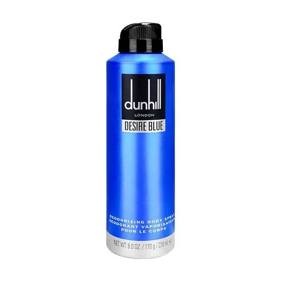 Dunhill Desire Blue Deodorant Body Spray for Men,226ml | Daraz.com.bd