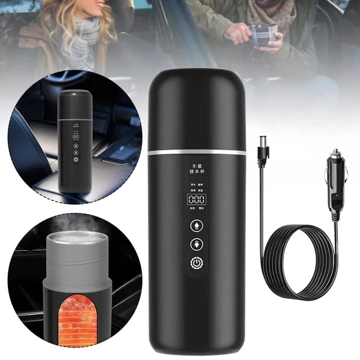 Smart Temperature Controlled Car Kettle with Safety Design Multi Power ...