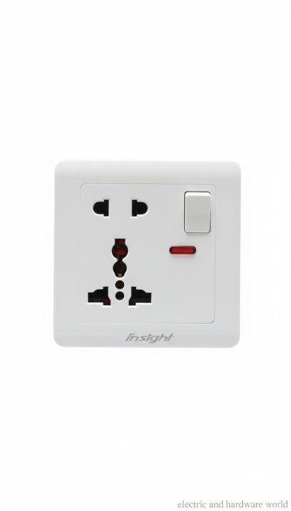 5 Pin Multi Plug Socket – New Updated Look, Heavy Duty Durable Board ...
