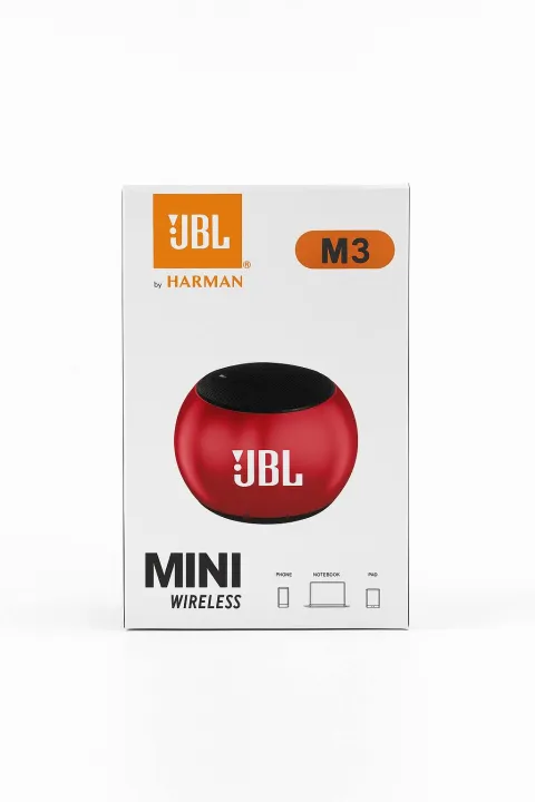 JBL M3 Mini Wireless Bluetooth Speaker | Portable 3D Bass Sound | Black ...