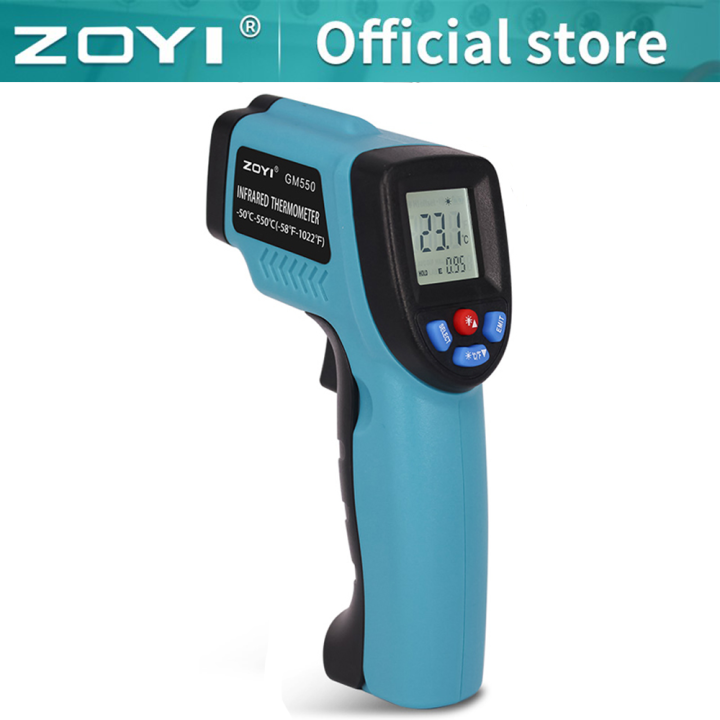 GM550 Non-Contact Laser -50~550 ℃ Infrared Thermometer Infrared ...
