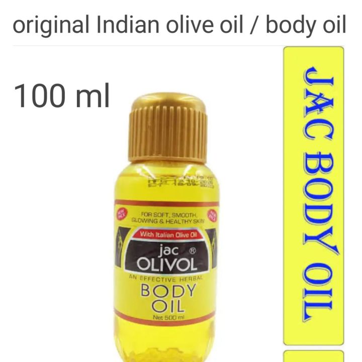 jac indian body oil olive oil 100 ml | Daraz.com.bd