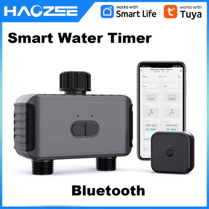 Tuya Smart Garden Watering Timers 2 Outlet Sprinkler Drip Irrigation ...