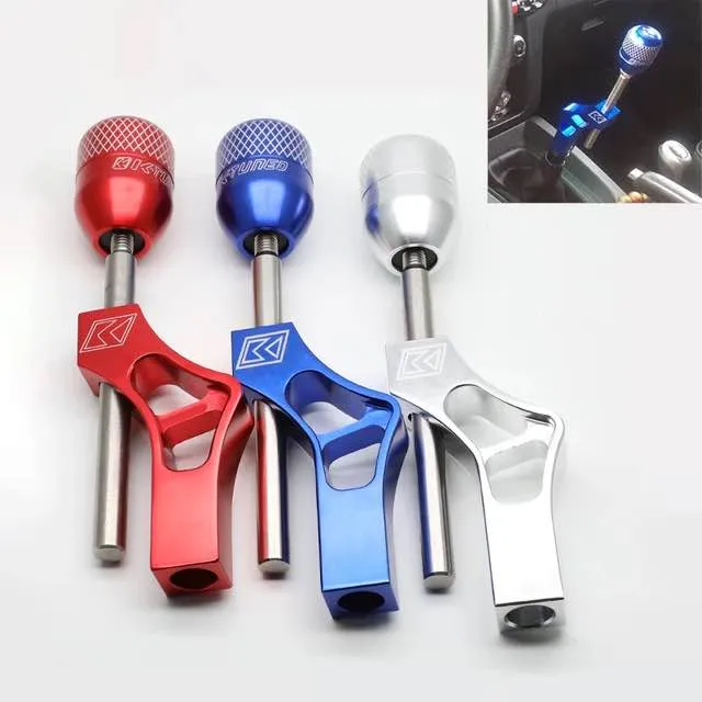 Aluminum Car Gear Extender With Gear Shift Knob Adjustable Lever ...