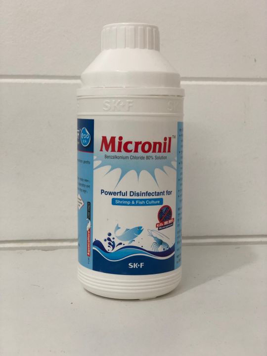 Micronil Powerful Disinfectant For Shrimp & Fish Culture-500ml | Daraz ...