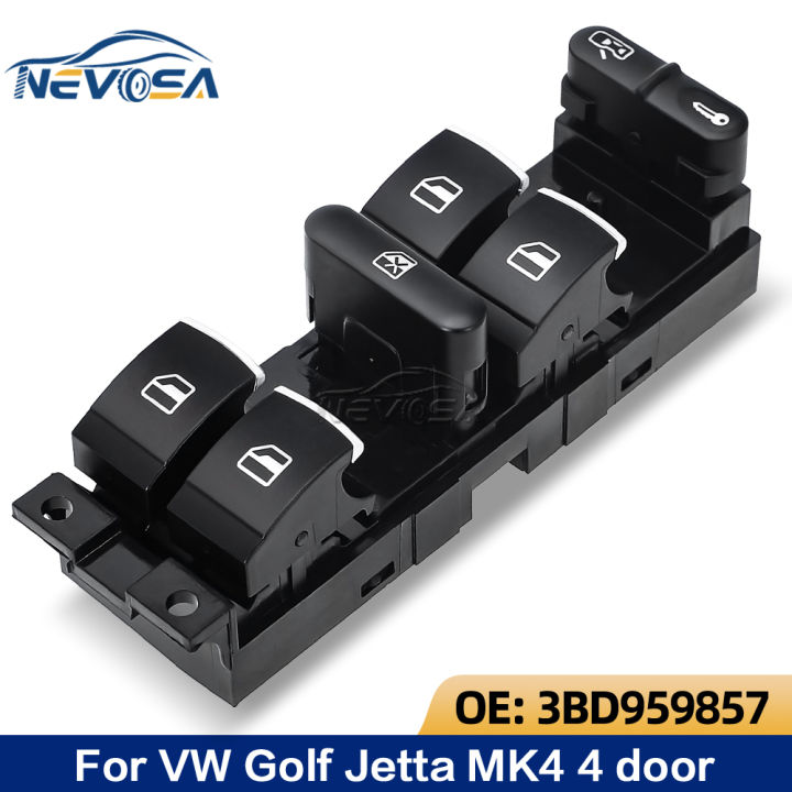 NEVOSA For VW 1999 2000-2004 GTI Golf 4 Jetta MK4 BORA BEETLE Passat B5 B5.5 Window Control ...