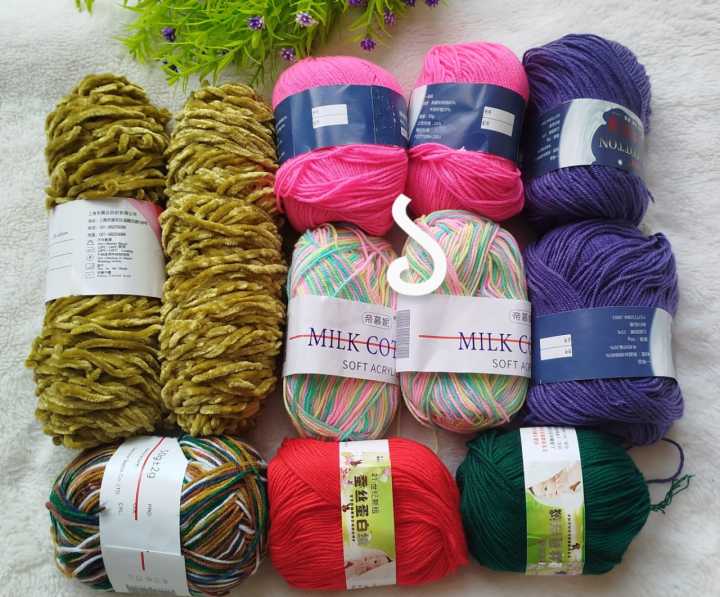 Premium Yarn Combo Pack – 11 Pcs | Daraz.com.bd