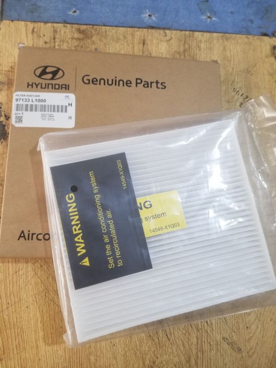 Genuine ac filter Hyundai sonata ac filter 97133 L1000 | Daraz.pk