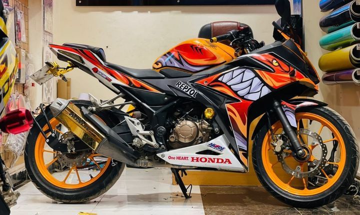 CBR indo repsol shark model full bike decals sticker | Daraz.com.bd