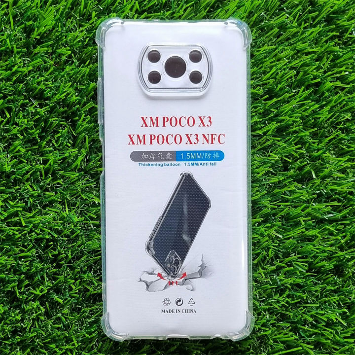 Shockproof Transparent Soft Back Cover for Xiaomi Poco X3 X3 NFC X3 Pro ...