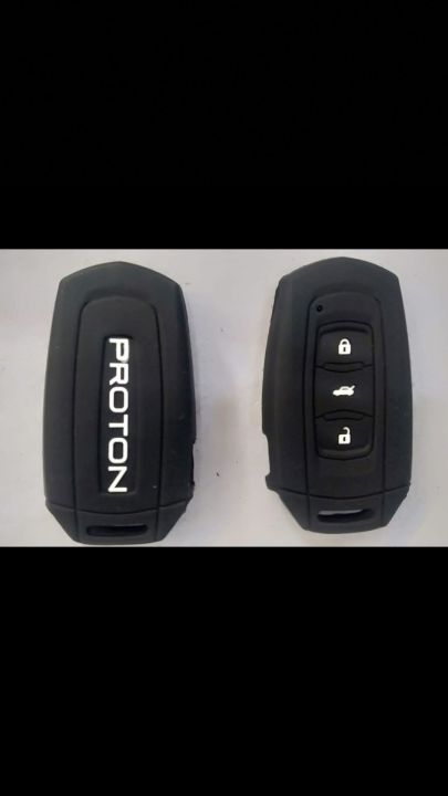 Proton silicon key cover black colour | Daraz.pk