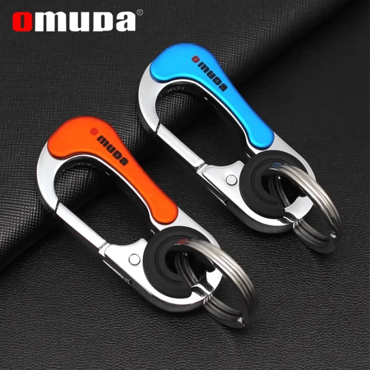 Omuda Premium Metal Keychain – Blue & Orange | Daraz.com.bd