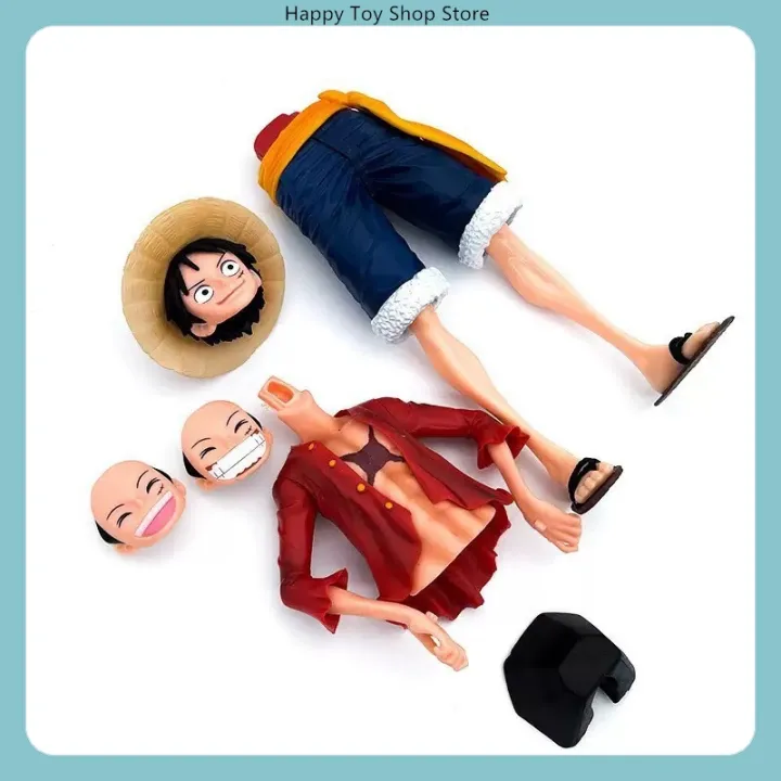 One Piece Luffy Smiling Face Standing Pose Large & Small Size Anime ...