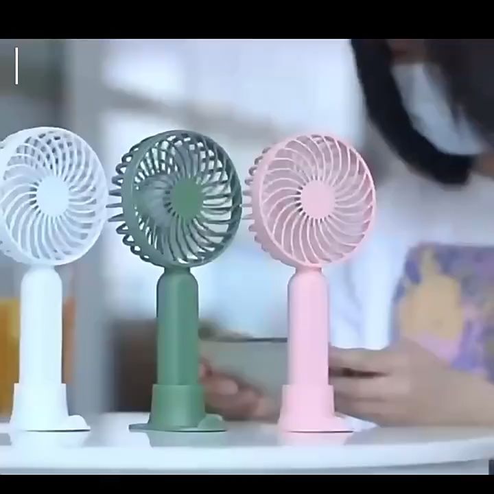 F9 Rechargeable Strong Wind Mini Fan - For Indoor & Outdoor Use | Daraz ...