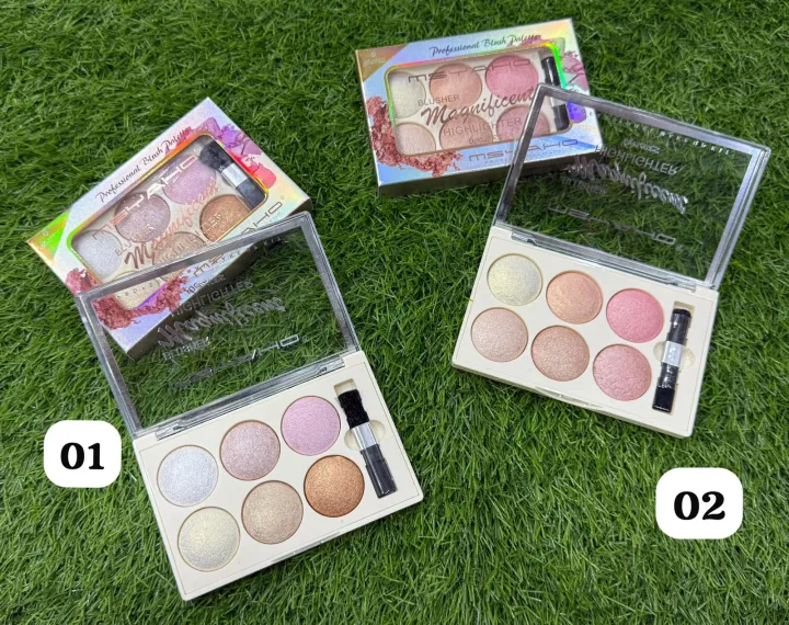This Highlighters & Contour kit is a must-have for any makeup ...
