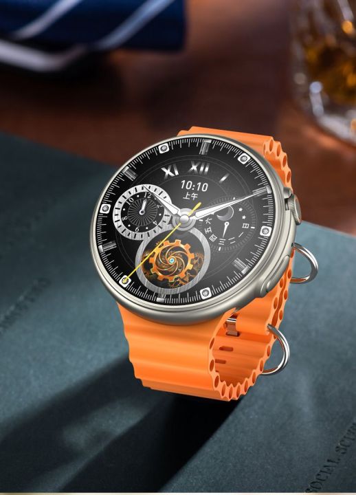 Dynamic Island Smart Watch Ultra for Men Women NFC Smartwatch Compass ...