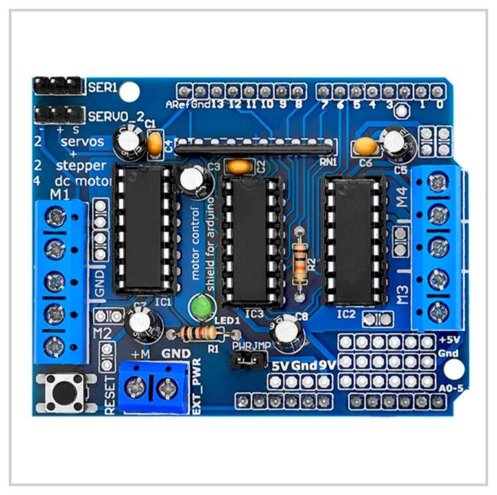 L293D Motor Driver Shield | L293D Motor Shield for Arduino | Daraz.lk