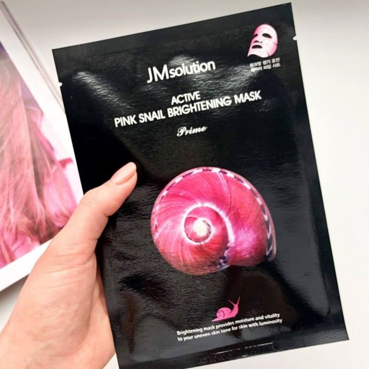 1 sheet (single sheet) JM Solution Active Pink Snail Regenerating ...