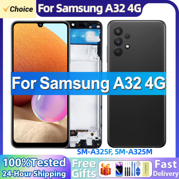 New OLED Full size Display For Samsung A32 4G A325 A325F SM-A325M SM ...