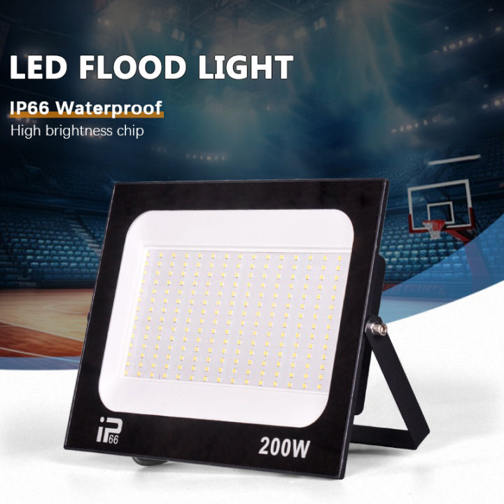Floodlight Outdoor LED IP66 Waterproof Path Light Spotlight 10W 20W 30W 50W 100W 200W Outdoor ...
