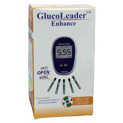 GlucoLeader Enhance BLUE Strips For Blood Glucose Monitor 50 Test ...