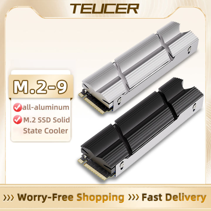 TEUCER M.2-9 SSD NVMe Heat Sink M2 2280 SSD Hard Disk Aluminum Heat ...