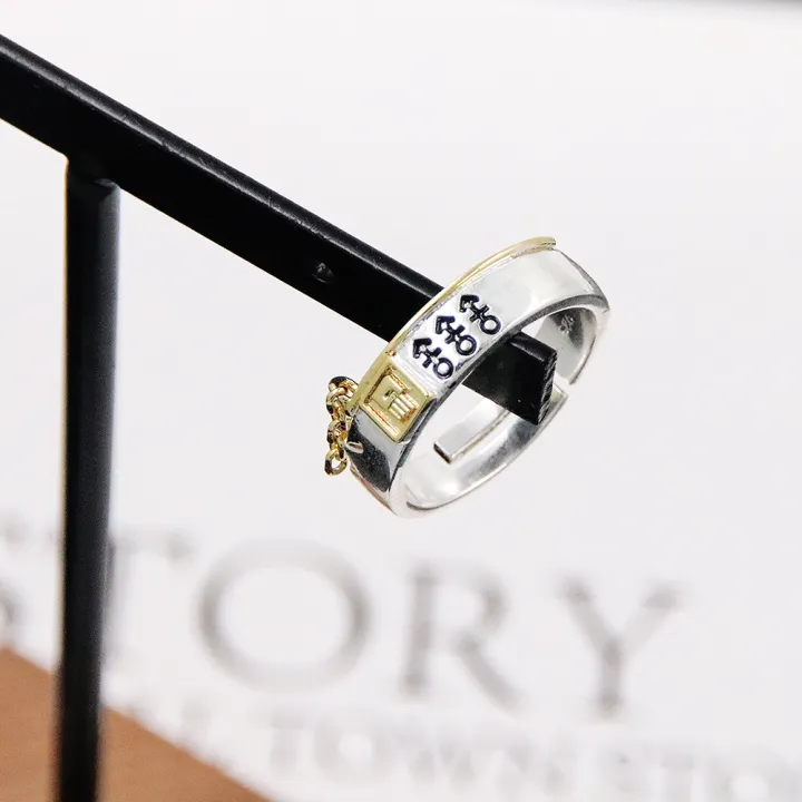 Anime JoJos Bizarre Adventure Rings JoJo Jotaro Adjustable Alloy Rings ...