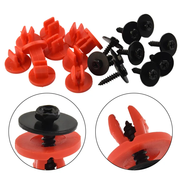 20Pcs Engine Undertray Cover Clips Screws Set For Ford Focus For Mondeo ...