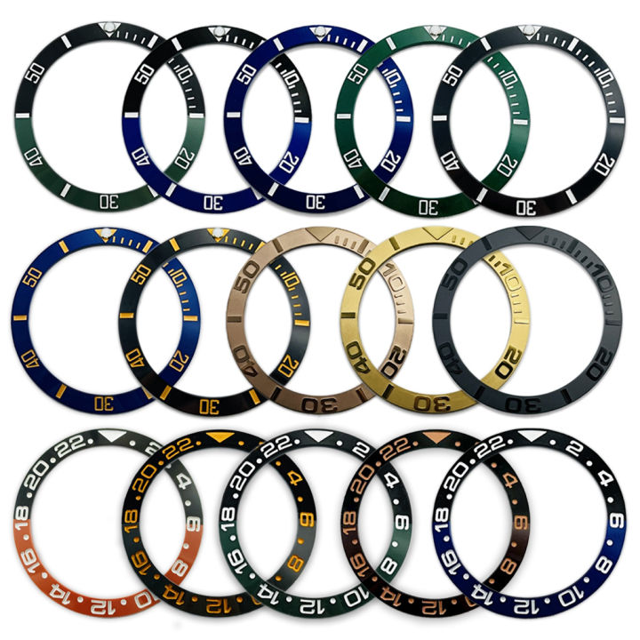 High Quality 38mm GMT SUB Ceramics Bezel Sloping Diving Watch Insert ...