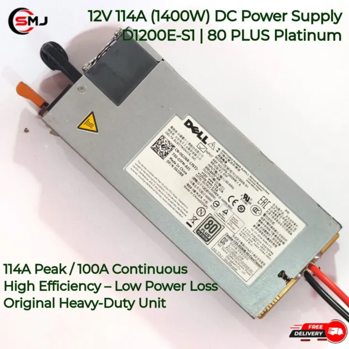 12Volt 114Amp (1400 Watt)| D1200E-S1 | Power Supply for Car Amplifier ...