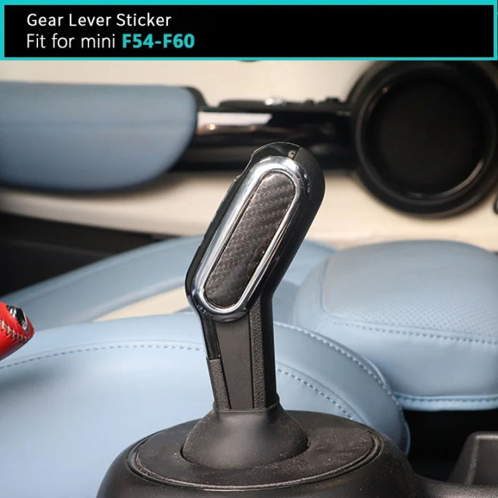2PC/SET Gear Lever Head Sticker Interior Sticker For Mini Cooper F55 ...