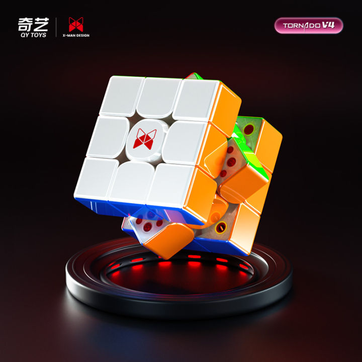 [JudyCube] Qiyi X-Man Tornado V4M Pioneer UV Version Magnetic Magic ...