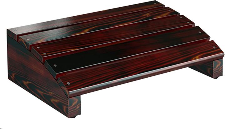 Solid Wood Foot Rest Small Low Under Desk Footrest Toilet Piano Step ...