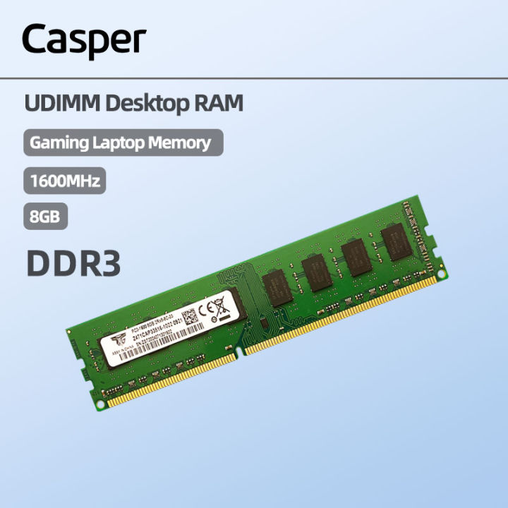 Casper PC Computer Memory DDR3 8GB 1600MHz Memory Module PC RAM Desktop ...