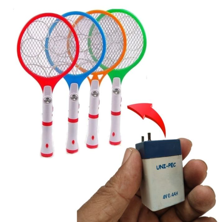 Rechargeable Battery for mosquito racket - emergency Light Cell 4V 0 ...