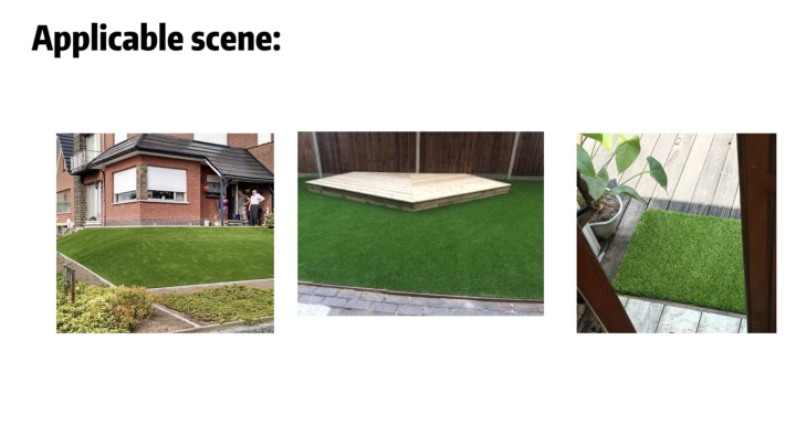 Artificial Grass - Real Feel Grass -20Mm Grass mat / grass Floor Mat ...