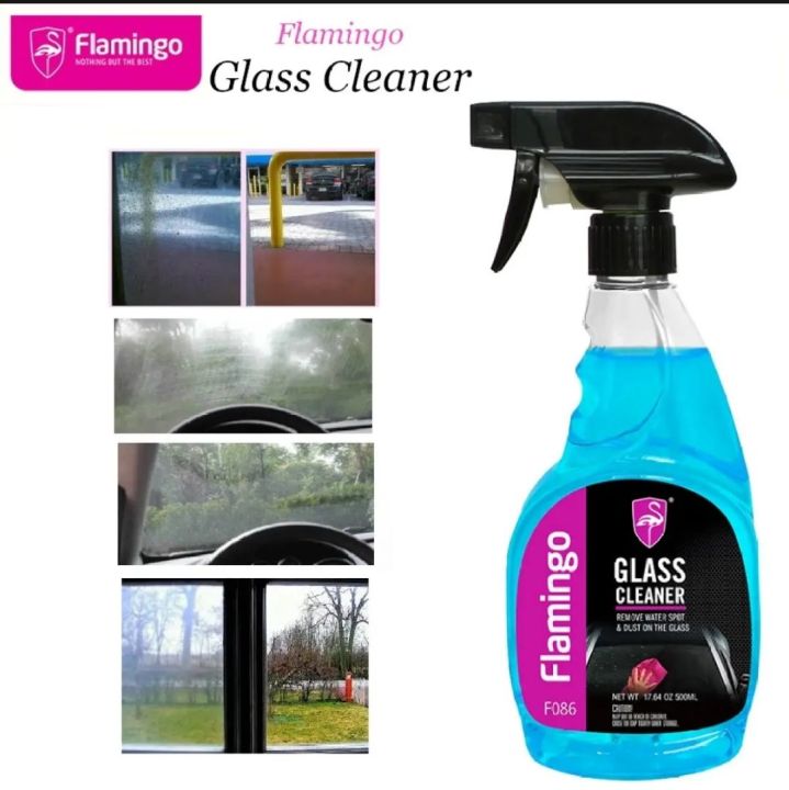 Flamingo Glass Cleaner - 500ML. | Daraz.com.bd