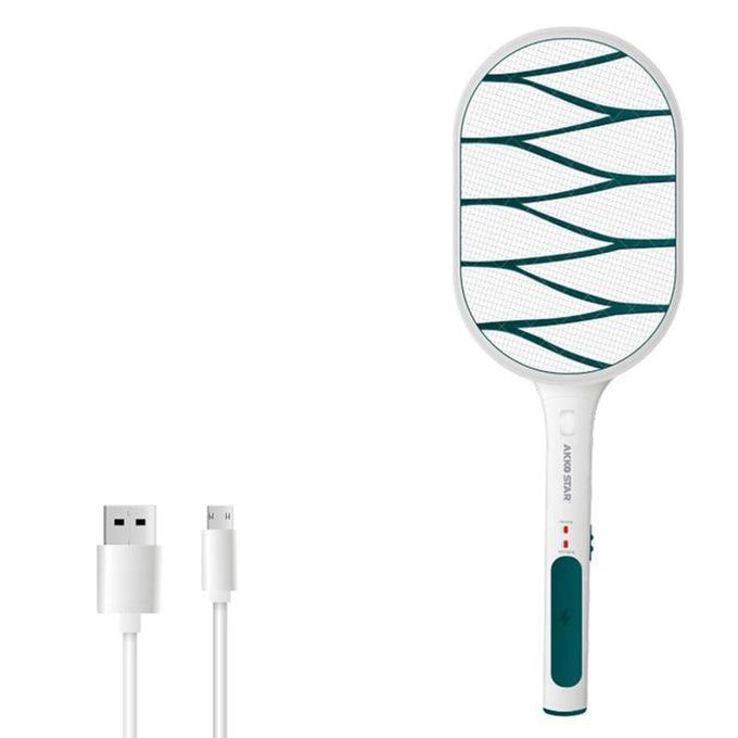 AKKO STAR Rechargeable Electronic Mosquito Racket Killer(swatter ...