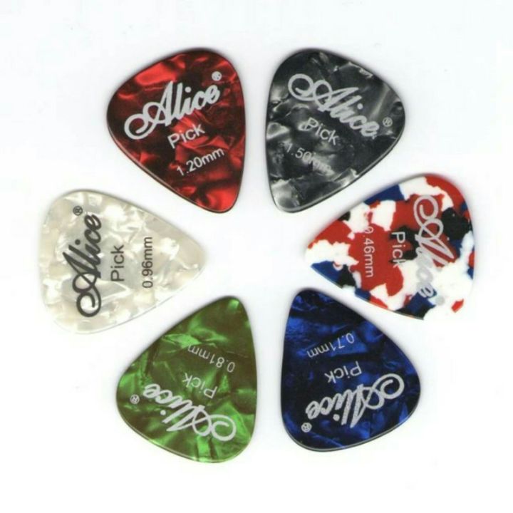 Alice Guitar Picks, Set Of 6 Guitar Picks | Daraz.com.np