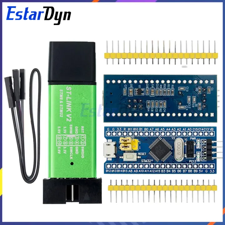 Estardyn ST LINK STM32F103C8T6 ST-Link V2 Mini STM8 STM32 Simulator Download Programmer ...