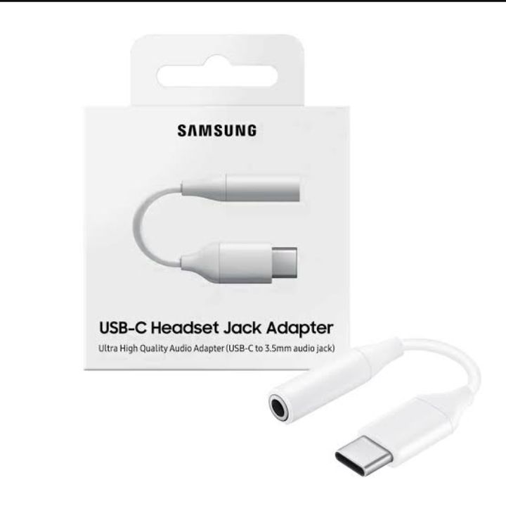 Samsung USB C to 3.5 mm handsfree converter - Type C to headphone jack ...