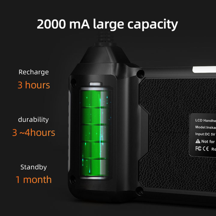 Industrial Endoscope Camera 1080P 8.0mm Single Lens 4.3inch Inspection ...