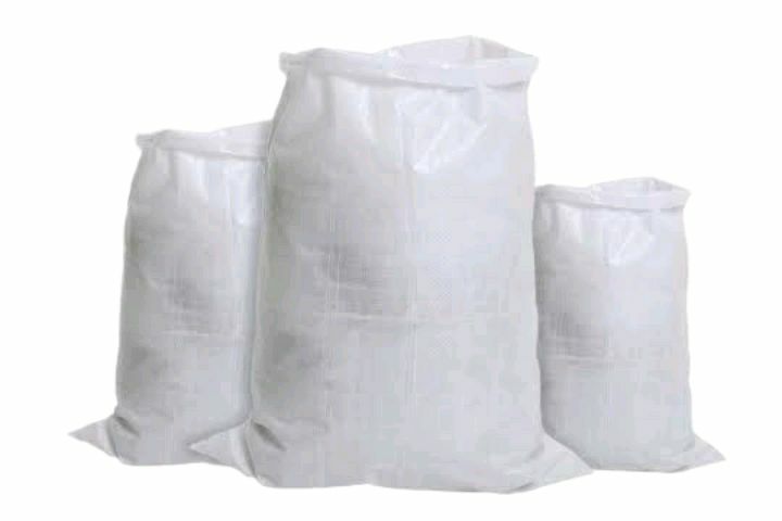 pack of 10 woven bags for 100 kg / white polypropylene plastic bori bag ...