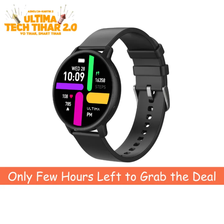 Ultima Watch Circle| 1.43" Amoled Display |BT Calling Smartwatch| IP68 ...