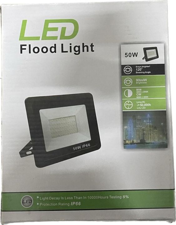 LED flood light 50W 230V | Daraz.lk