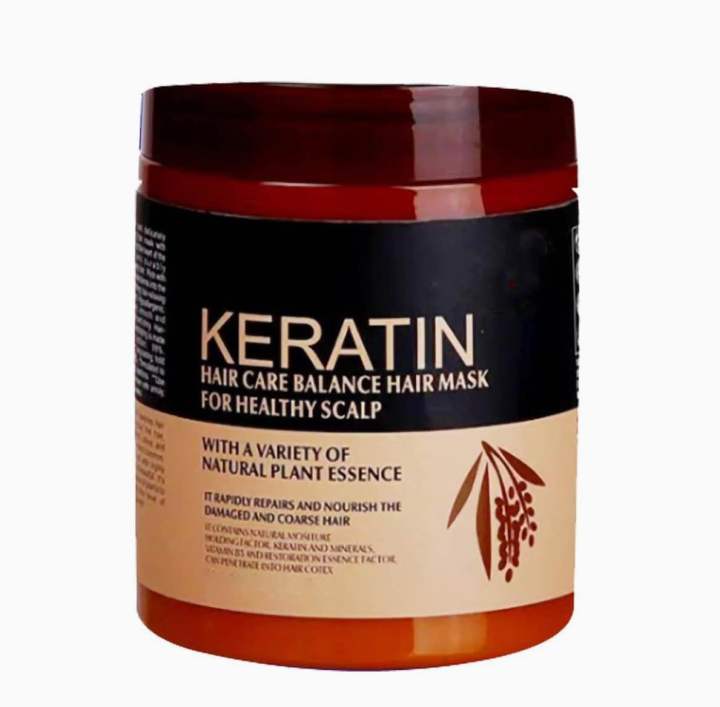 Keratin Hair Care Balance Hair Mask for Healthy Scalp 500ml | Daraz.lk