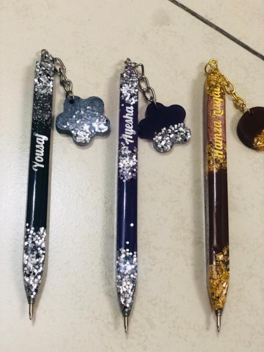 Customize Name Resin Pen Personalized Calligraphy Pens Handmade Office ...